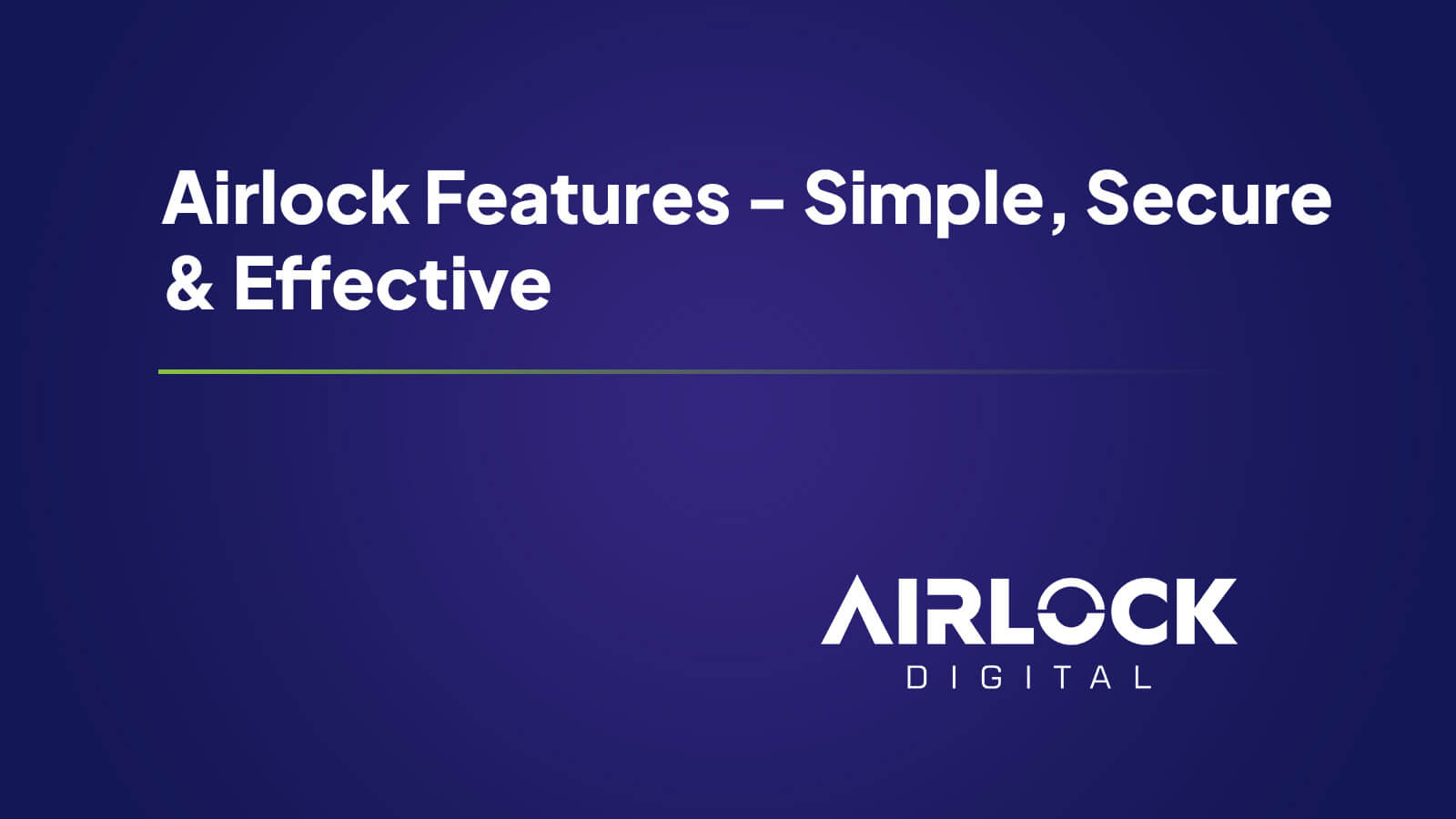 Make the switch to Airlock Digital